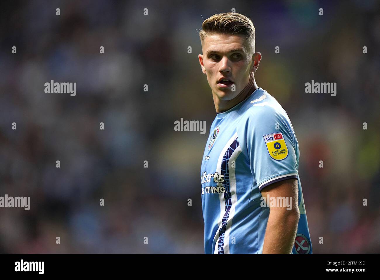 Coventry City's Viktor Gyokeres during the Sky Bet Championship match ...