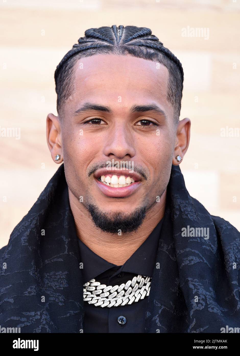 Elvin Rodriguez arriving at Netflix's 'Hustle' Los Angeles premiere ...