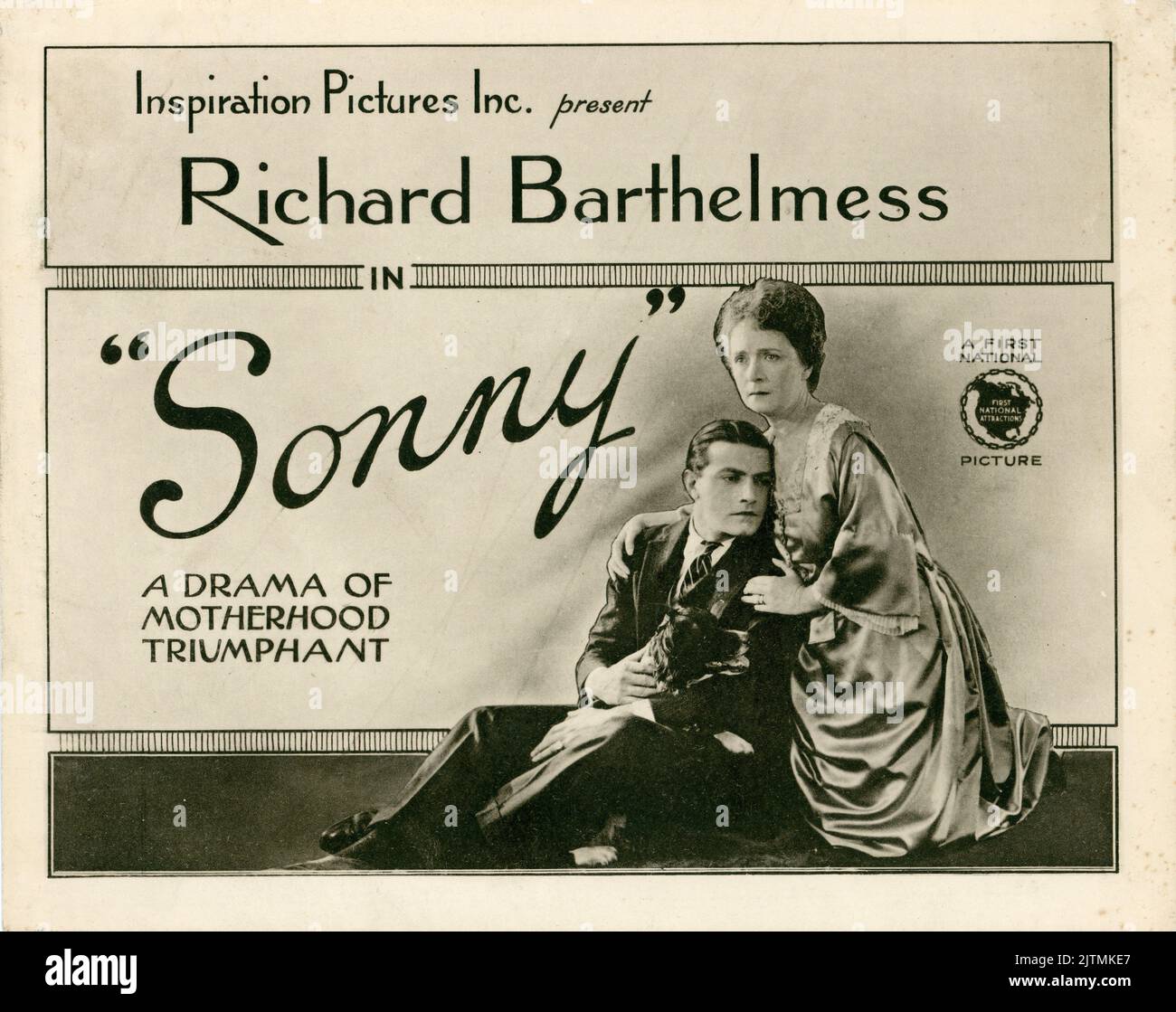 RICHARD BARTHELMESS and MARGARET SEDDON in SONNY 1922 director ...