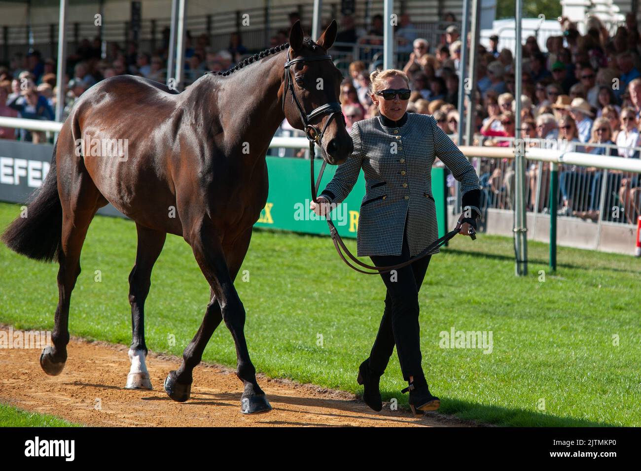 Stamford, UK. 31st Aug, 2022. Phoebe Buckley and Tiger Mail ...