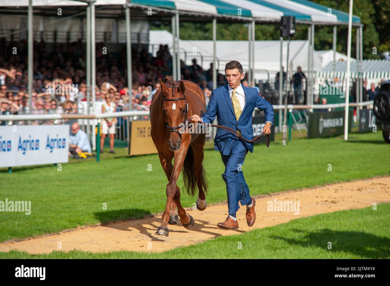 Stamford, UK. 31st Aug, 2022. Cathal Daniels and Rioghan Rua ...