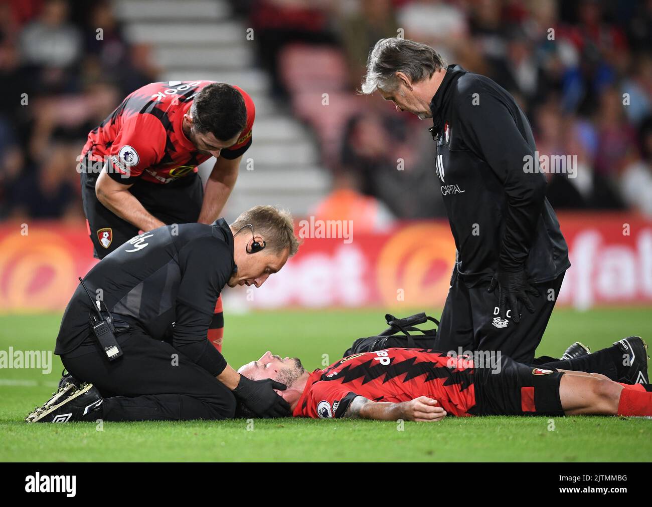 31st August 2022; Vitality Stadium, Boscombe, Dorset, England ...