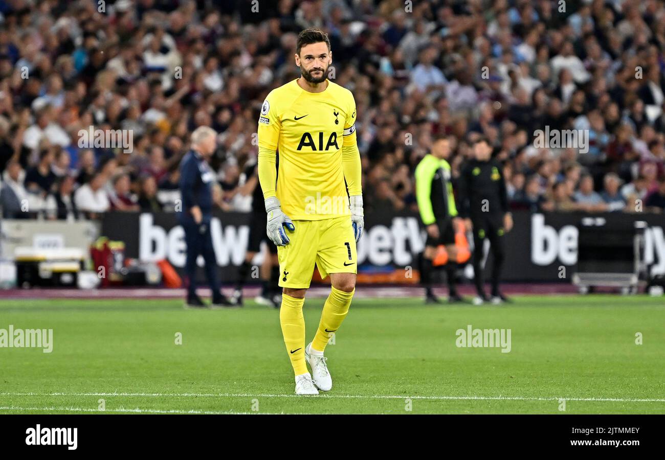 London, UK. 31st Aug, 2022. London UK 31st August 2022Hugo Lloris ...