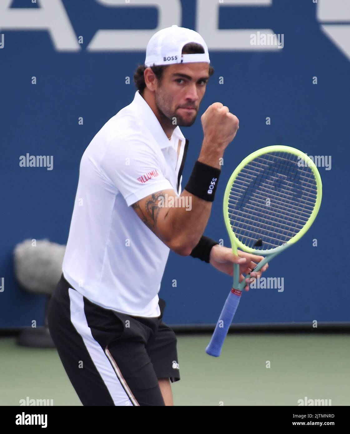 Matteo berrettini us open 2022 hi-res stock photography and images - Alamy