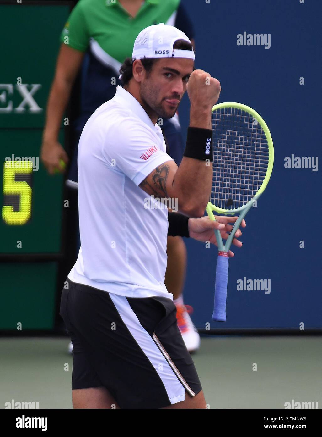 Matteo berrettini us open 2022 hi-res stock photography and images - Alamy