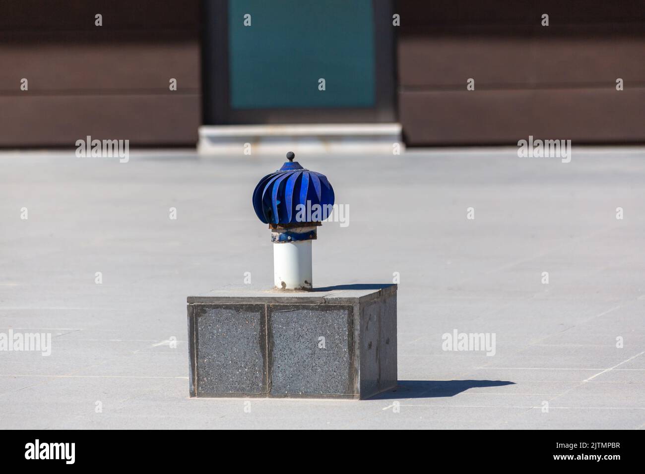 Rotary Ventilation shaft, Rooftop ventilation Stock Photo - Alamy