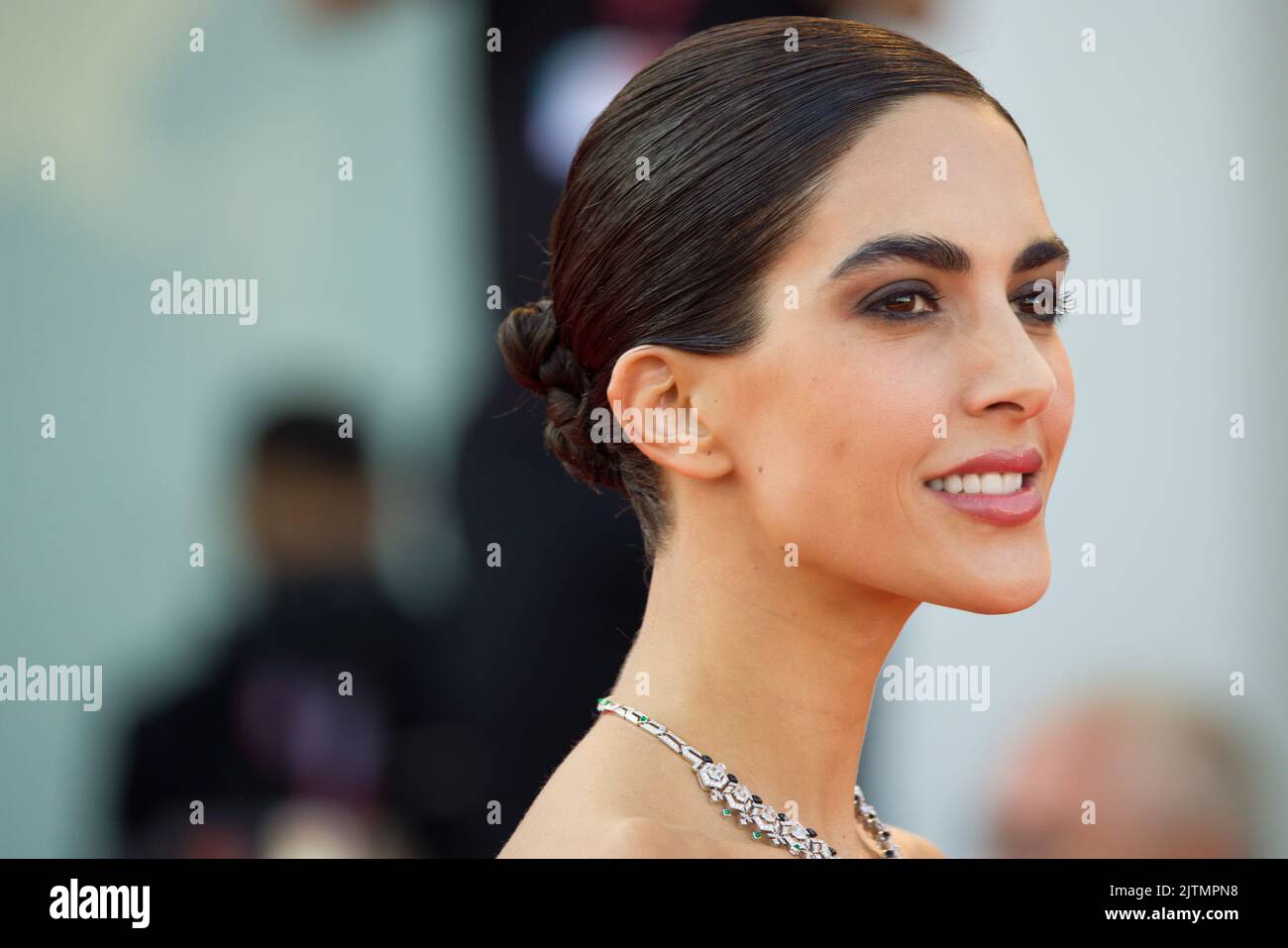 Lido di Venezia, Italy, 31/08/2022, Spanish actress Rocio Munoz Morales ...
