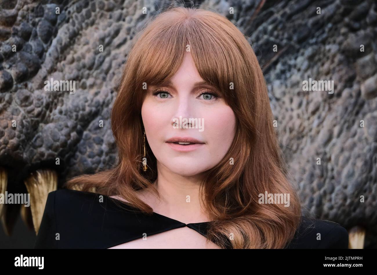 Bryce Dallas Howard arriving to 'Jurassic World Dominion' world ...