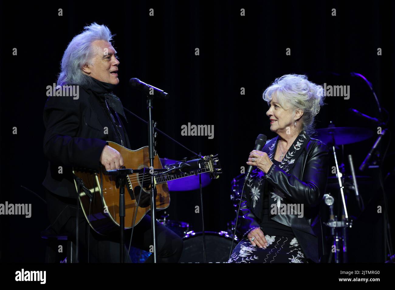 Marty Stuart and Connie Smith at the Marty Stuart Late Night Jam held ...