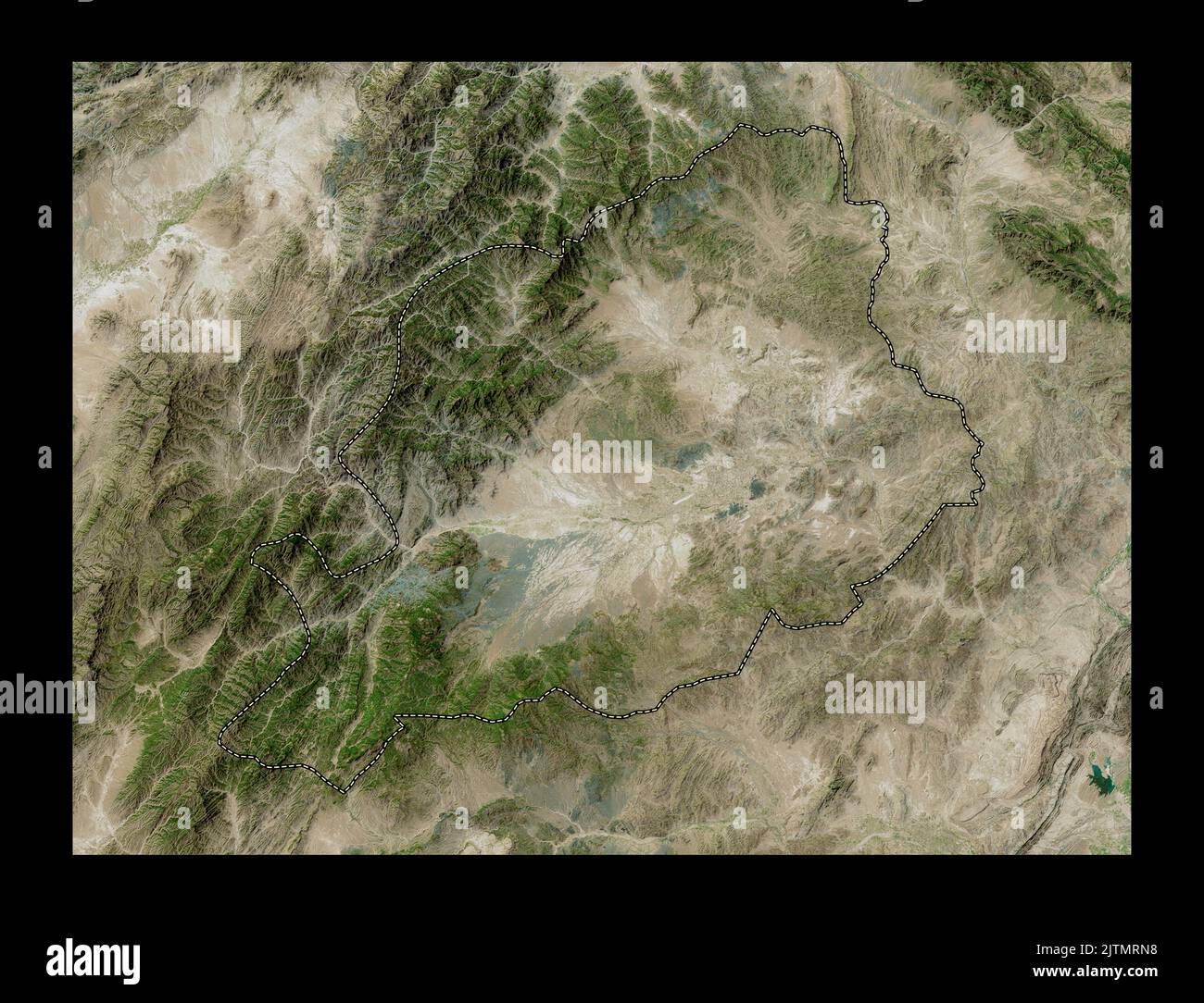 Satellite map of afghanistan Stock Vector Images - Alamy