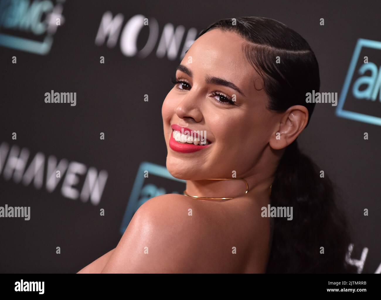 Yazzmin Newell arriving to the AMCs ‘Moonhaven’ Los Angeles Premiere at ...
