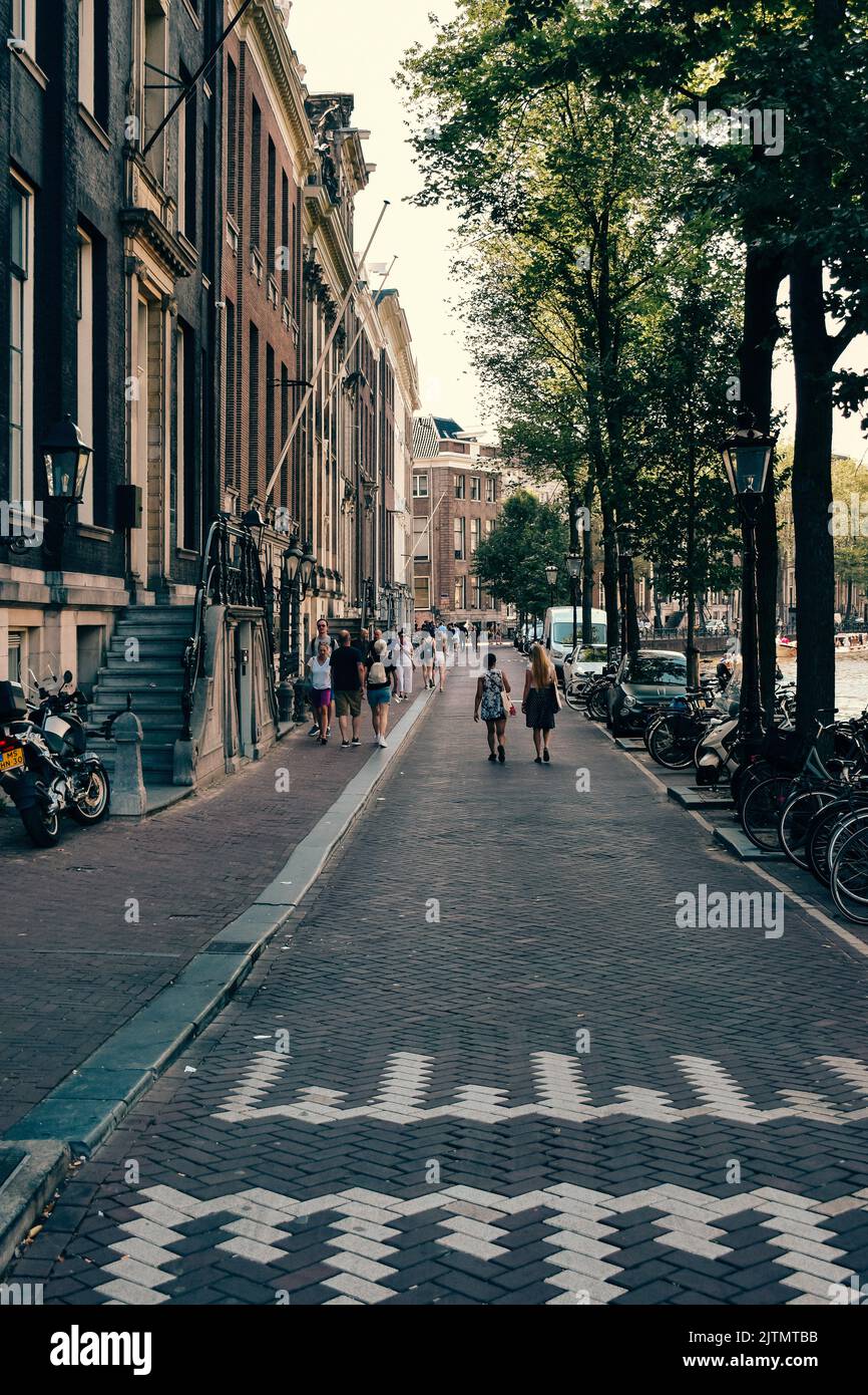 Amsterdam Streets, Amsterdam Summer 2022 Stock Photo - Alamy
