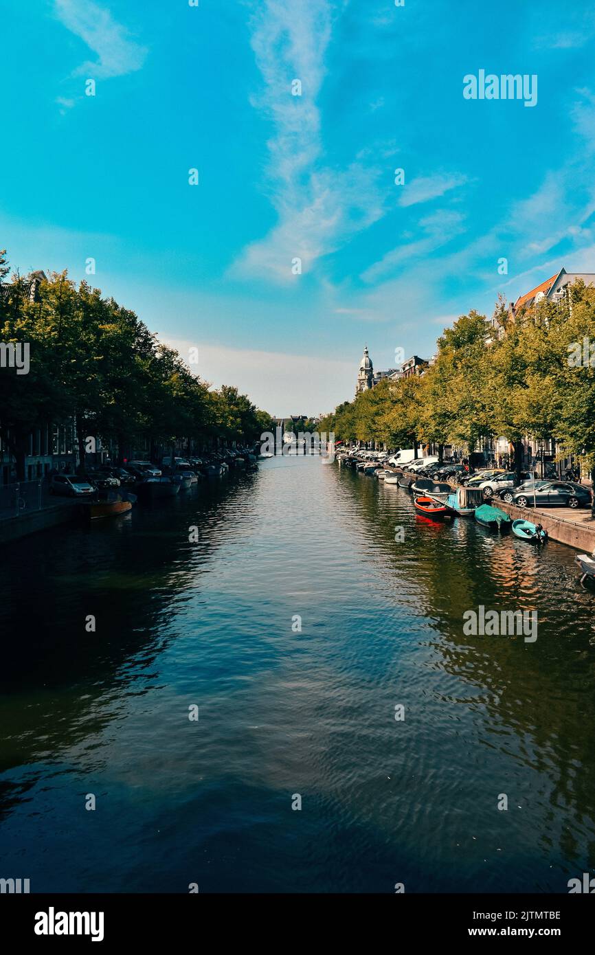 Canal Capitol, Amsterdam Summer 2022 Stock Photo - Alamy