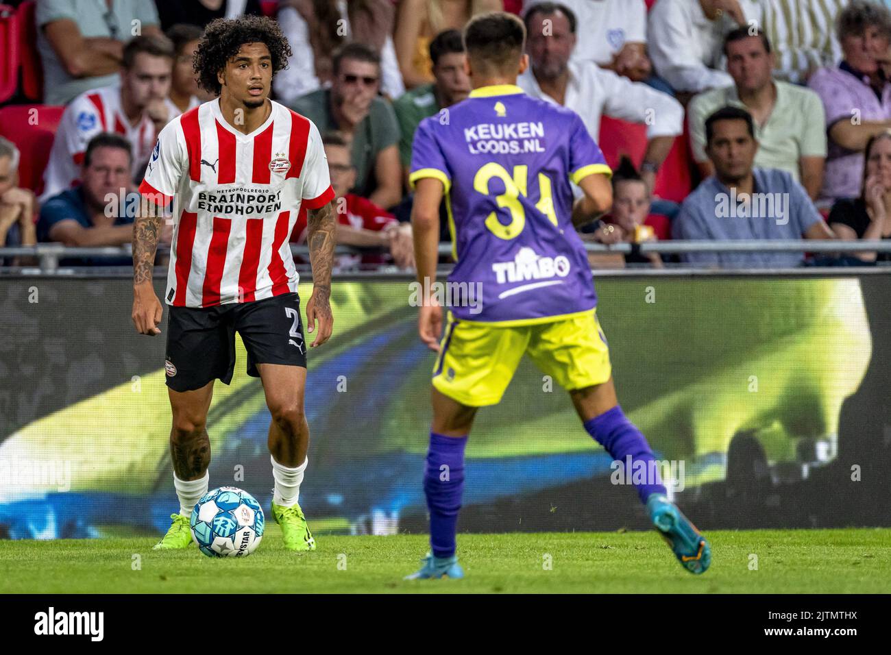 EINDHOVEN, Netherlands, 31-08-2022, football, Philips stadium, Dutch ...