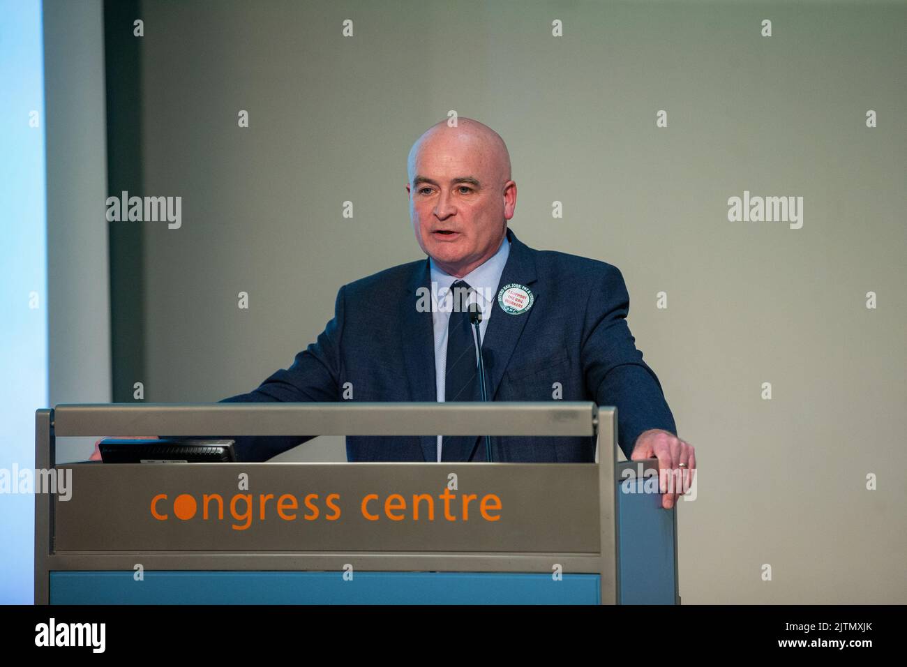 Mick lynch rail and maritime workers hi-res stock photography and ...