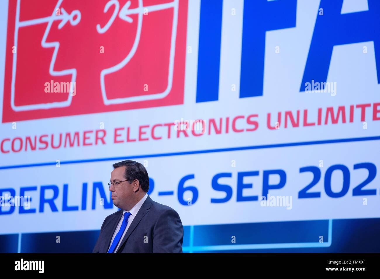 Opening Press conference during IFA 2022 Berlin Stock Photo - Alamy