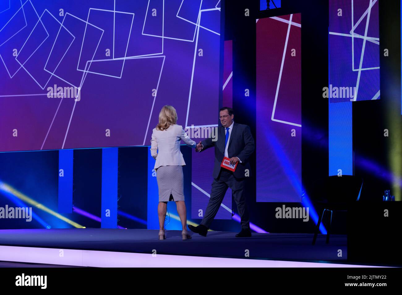 Opening Press conference during IFA 2022 Berlin Stock Photo - Alamy