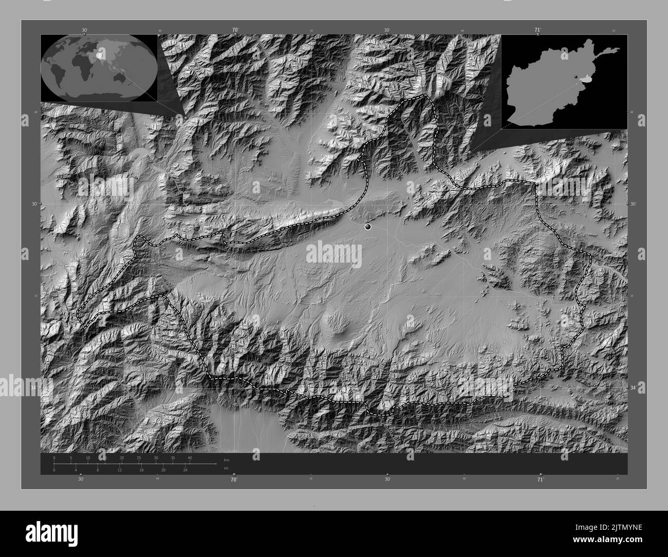 Jalalabad map hi-res stock photography and images - Alamy