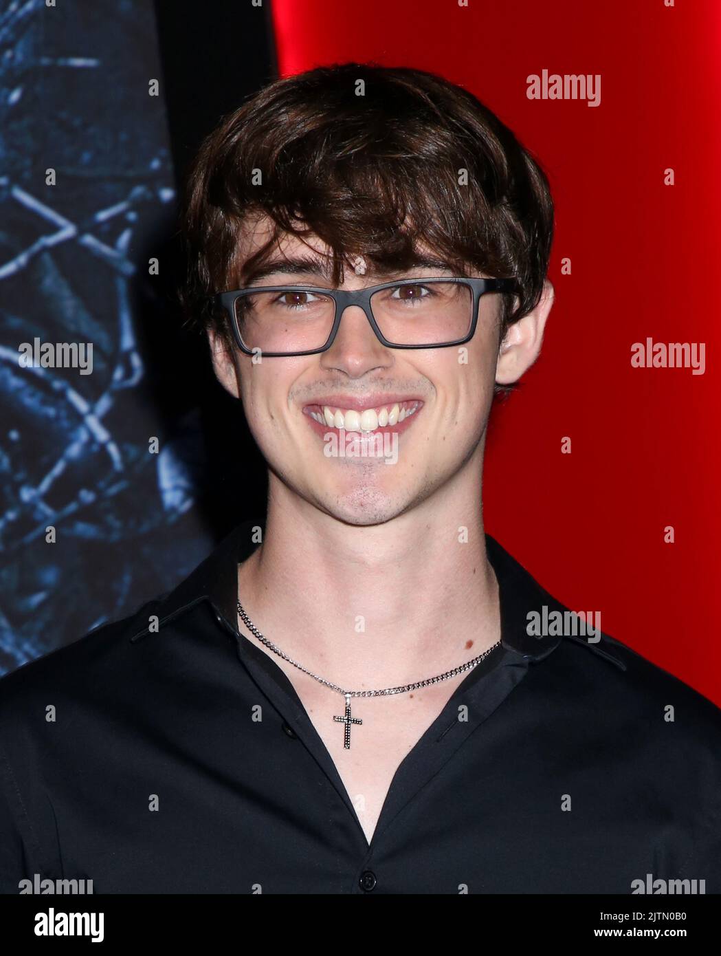 Logan Allen attending the 'Stranger Things' Season 4 World Premiere ...
