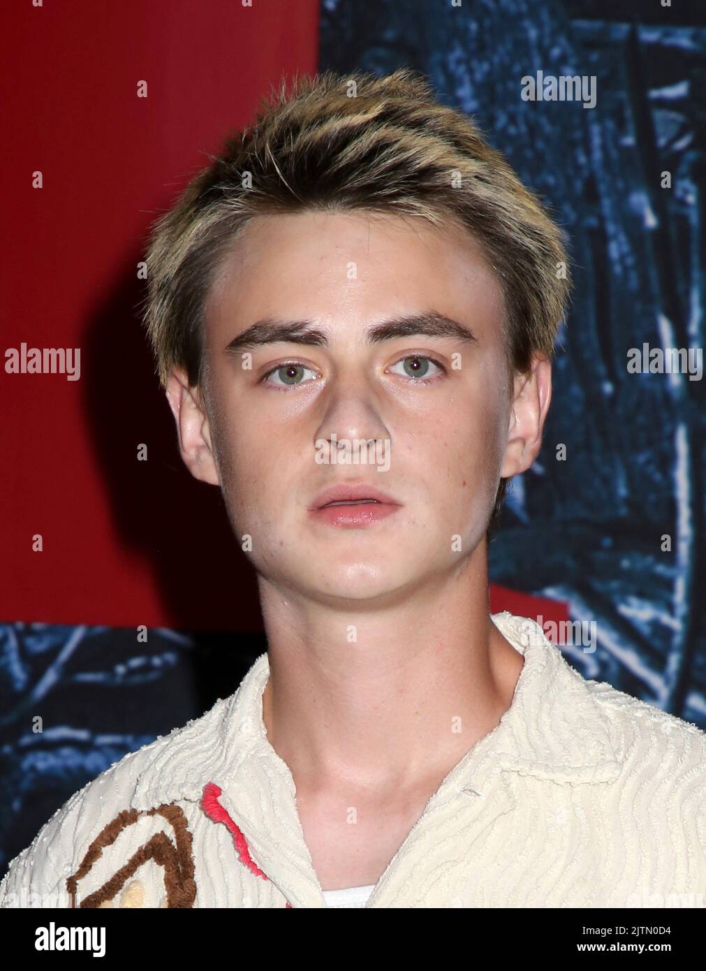 Jaeden Lieberher attending the 'Stranger Things' Season 4 World ...