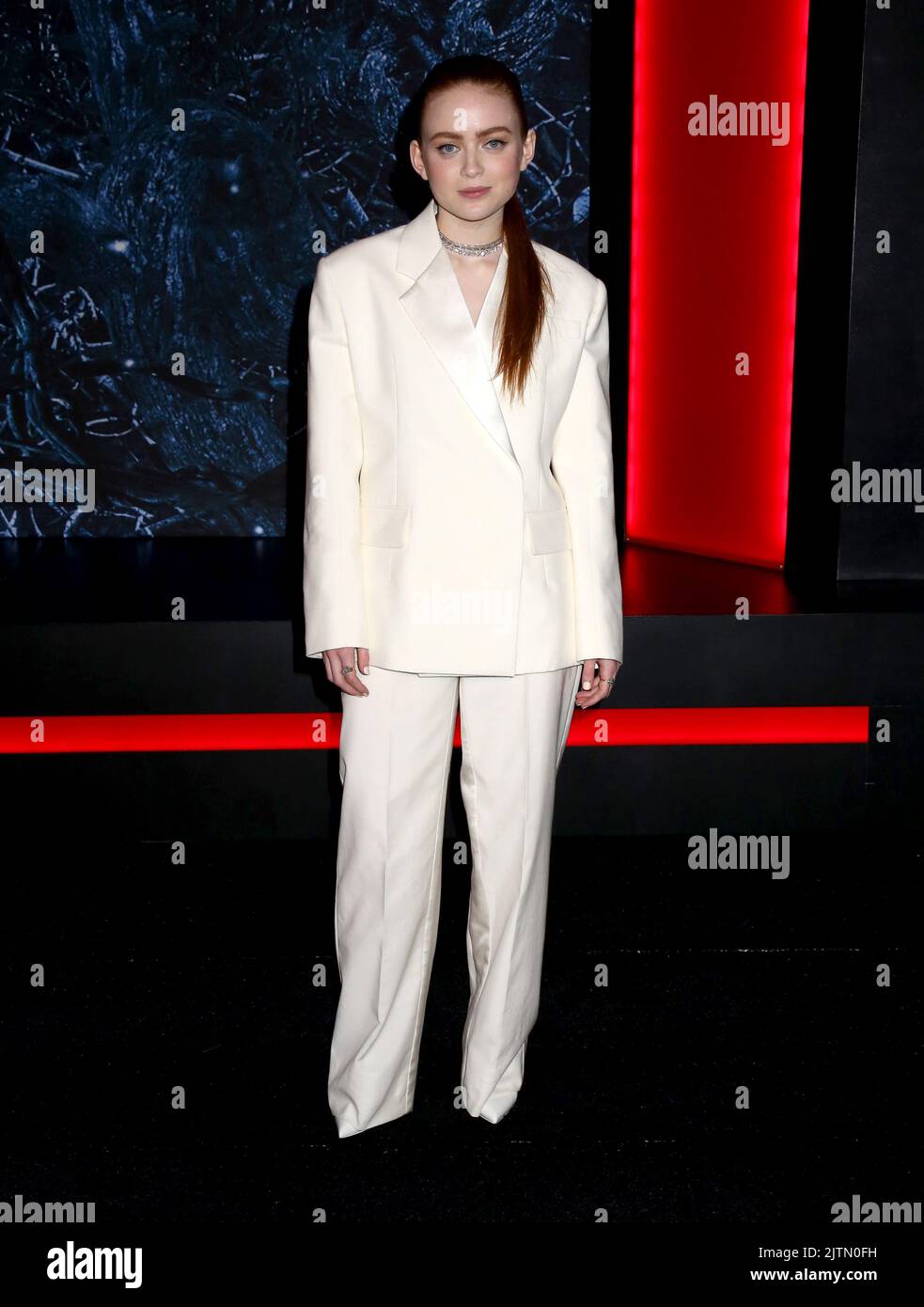 Sadie Sink attending the 'Stranger Things' Season 4 World Premiere held ...