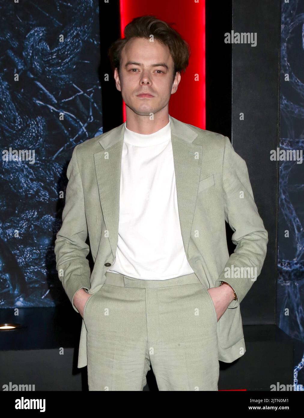 Charlie Heaton attending the 'Stranger Things' Season 4 World Premiere ...
