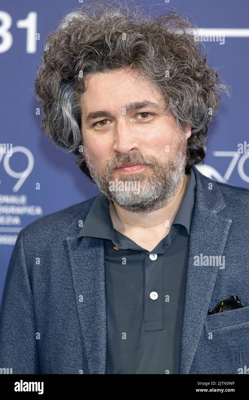 Venice, Italy, 31 August 2022. Mariano Cohn attends the jury photocall ...