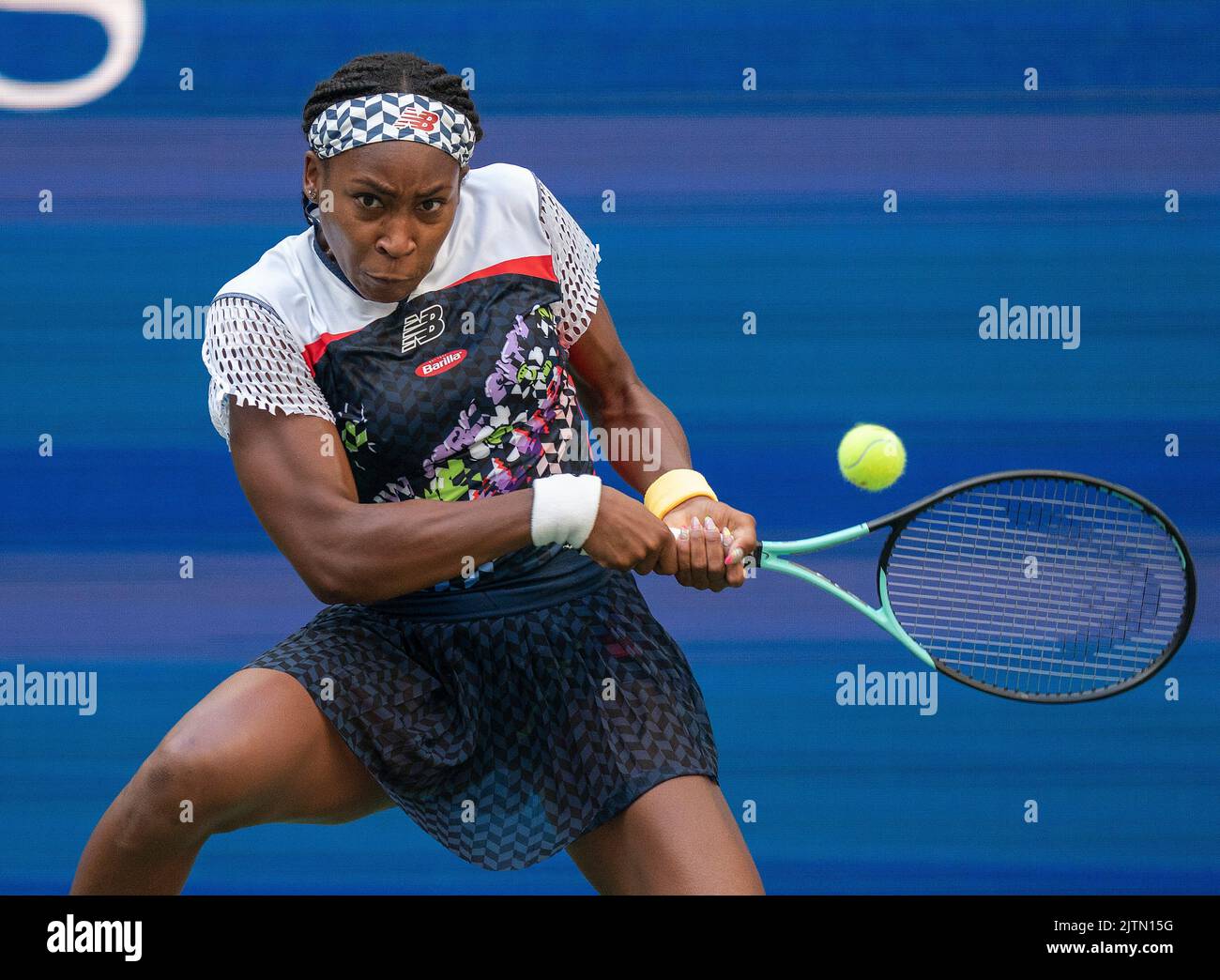 Coco gauff american tennis hi-res stock photography and images - Alamy