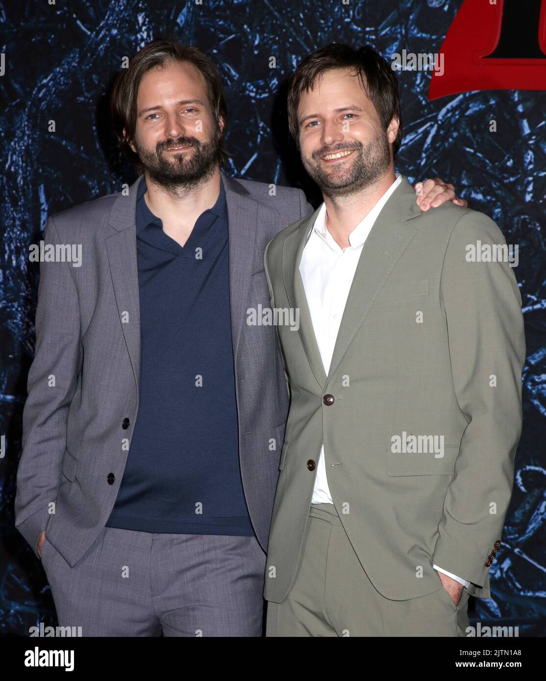 Matt Duffer and Ross Duffer attending the 'Stranger Things' Season 4 ...