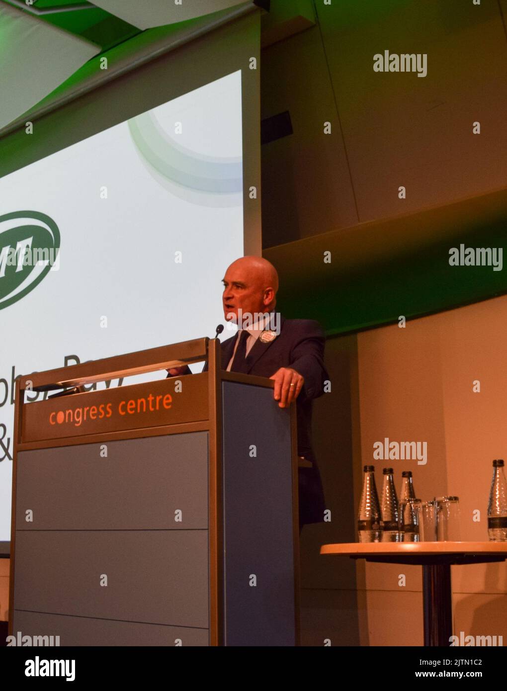 London, England, UK. 31st Aug, 2022. MICK LYNCH, general secretary of ...