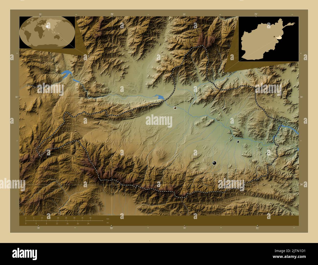 Jalalabad map Stock Vector Images - Alamy