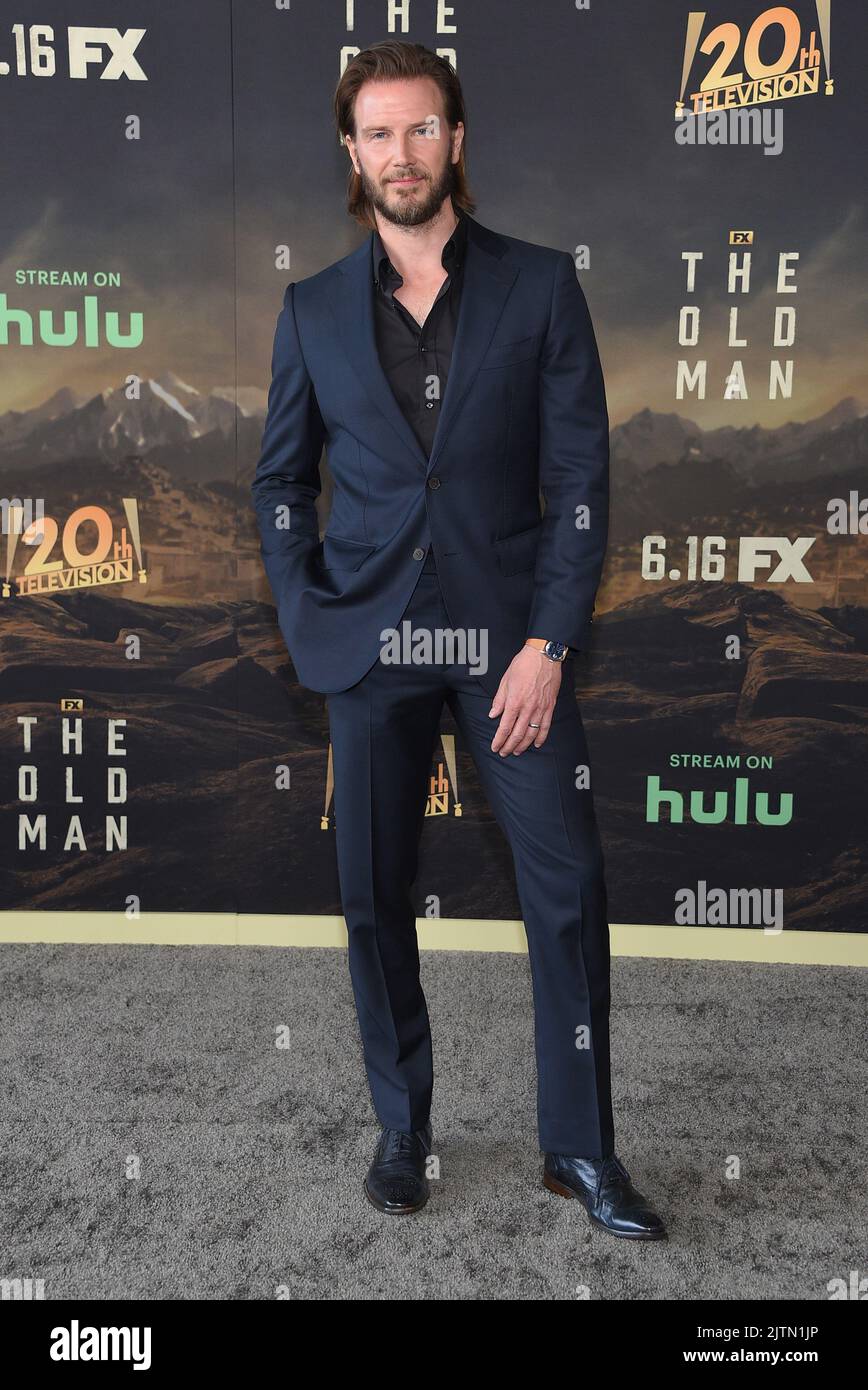 Bill Heck arriving to the FX’s ‘The Old Man’ Season One Premiere at ...