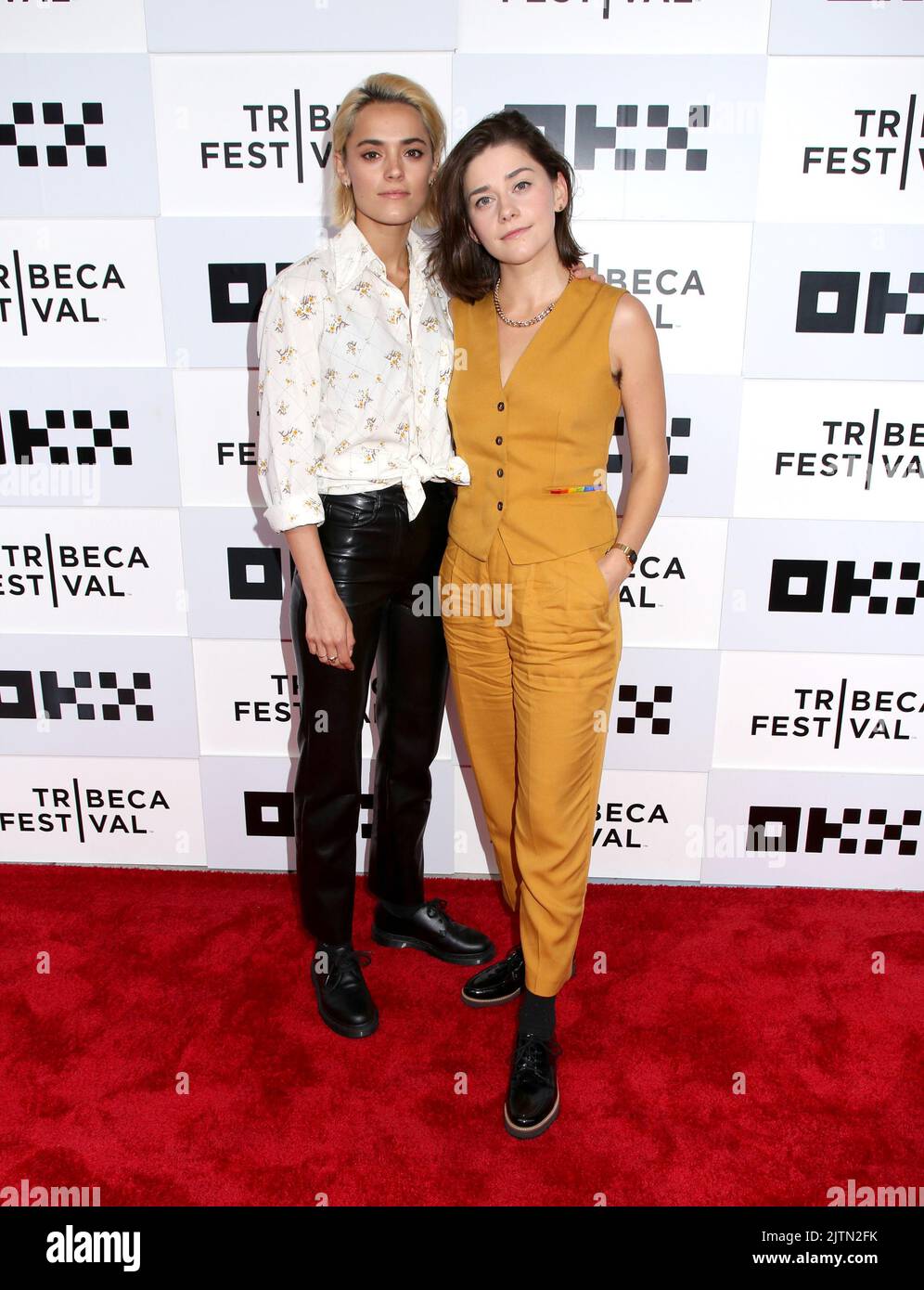 Molly Brown and girlfriend Alex Grace attending the Tribeca Film ... Molly Brown and girlfriend Alex Grace attending the Tribeca Film ...