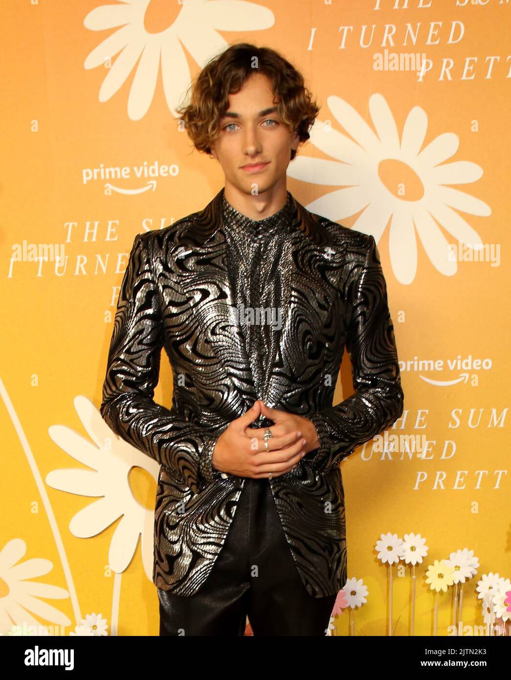Gavin Casalegno attending 'The Summer I Turned Pretty' New York ...