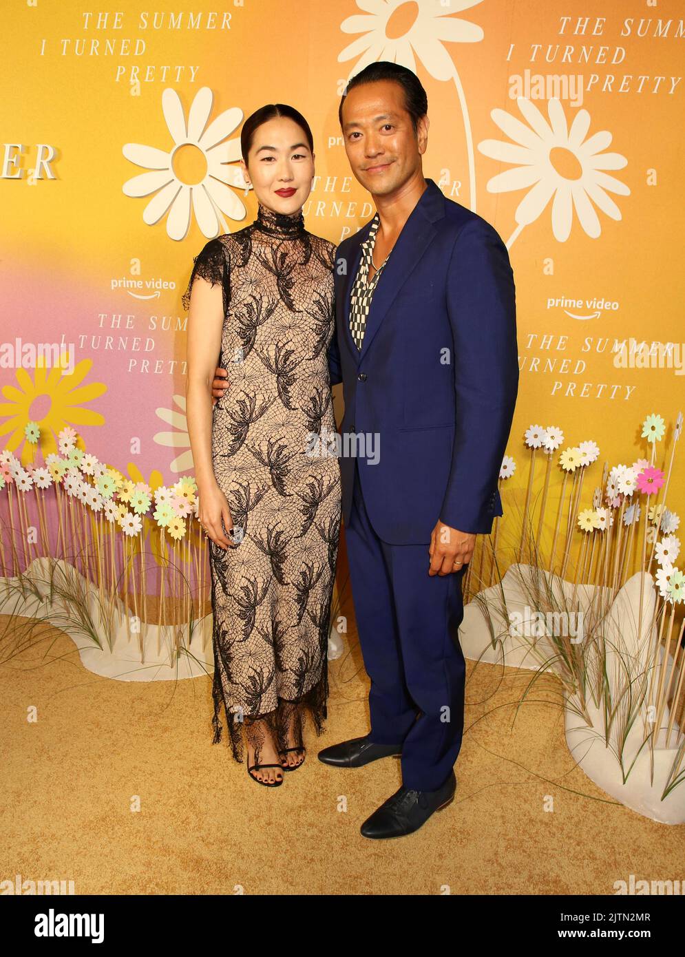 Jackie Chung and Louis Ozawa attending 'The Summer I Turned Pretty' New ...
