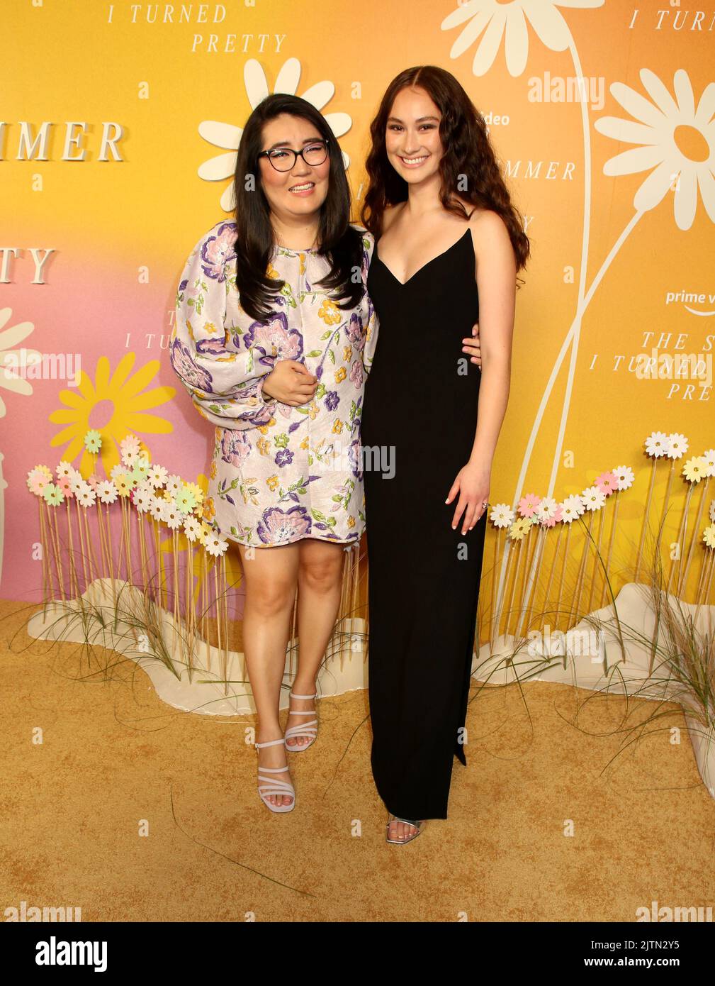 Jenny Han and Lolo Tung attending 'The Summer I Turned Pretty' New York ...