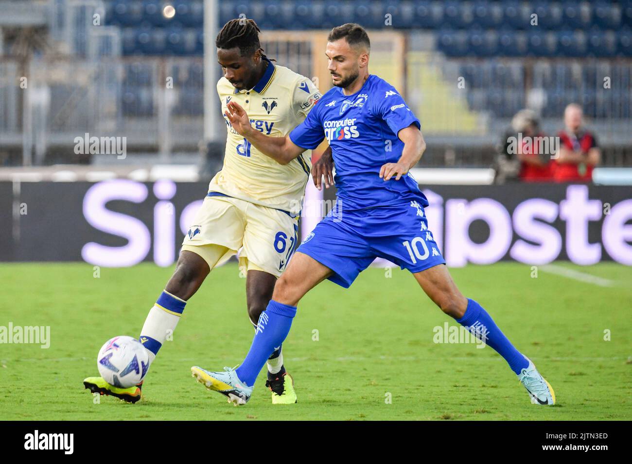 Carlo Castellani stadium, Empoli, Italy, August 31, 2022, Hellas Verona ...