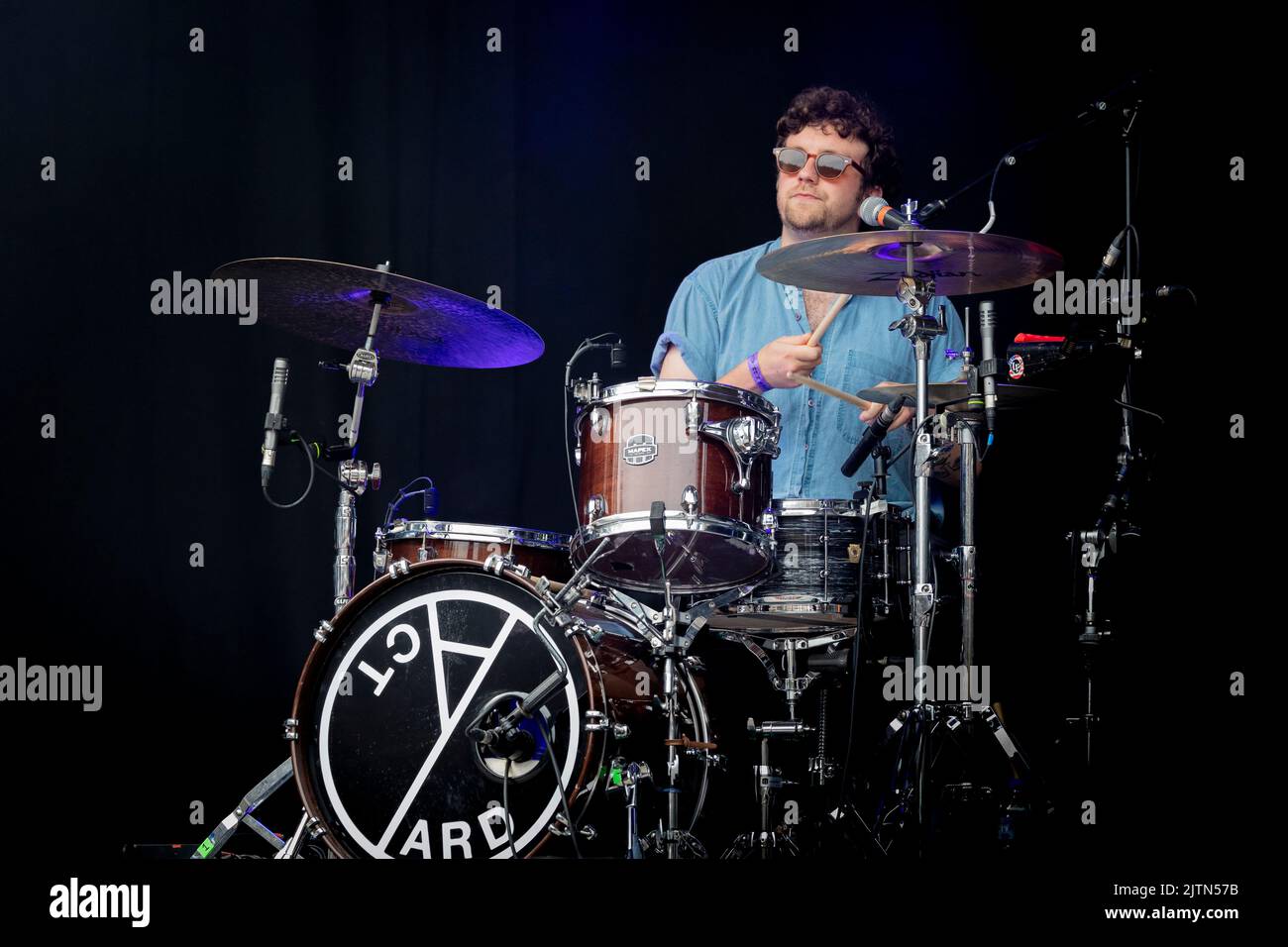 Saint-Cloud France 25 August 2022 Yard Act live concert at Rock en ...