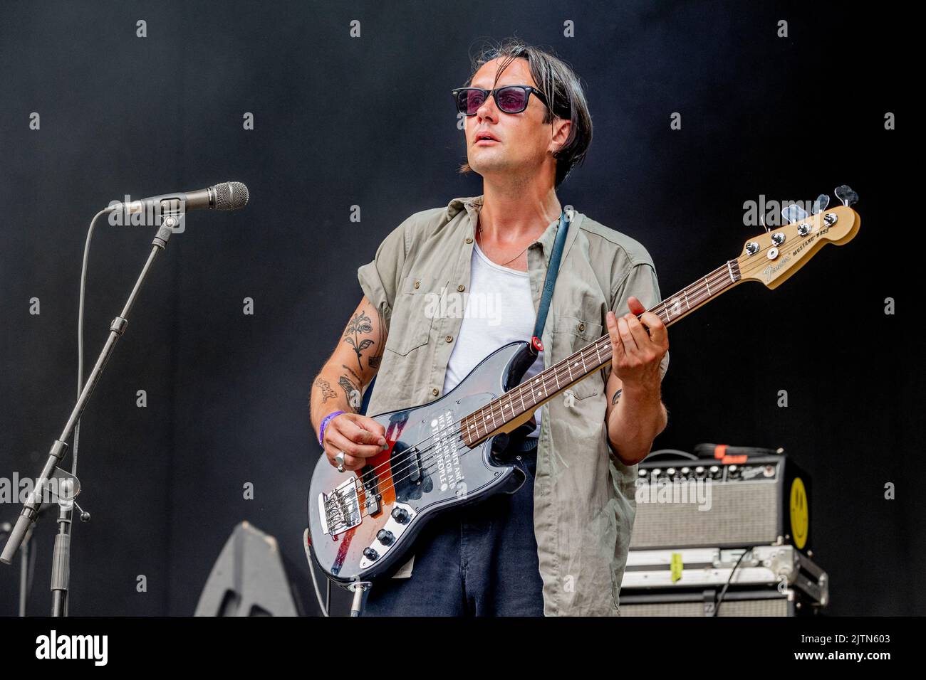 Saint-Cloud France 25 August 2022 Yard Act live concert at Rock en ...