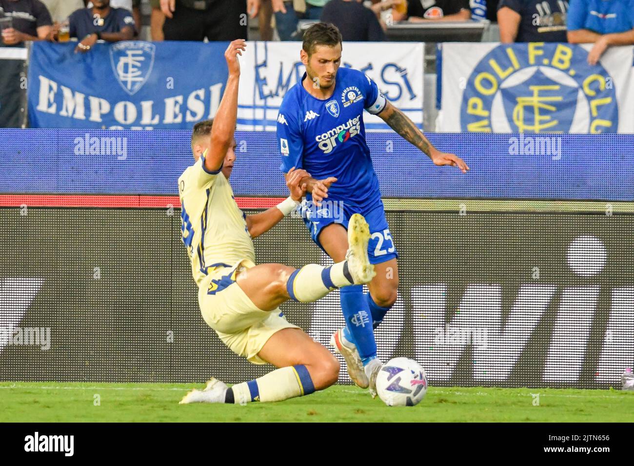Carlo Castellani stadium, Empoli, Italy, August 31, 2022, Empoli’s ...