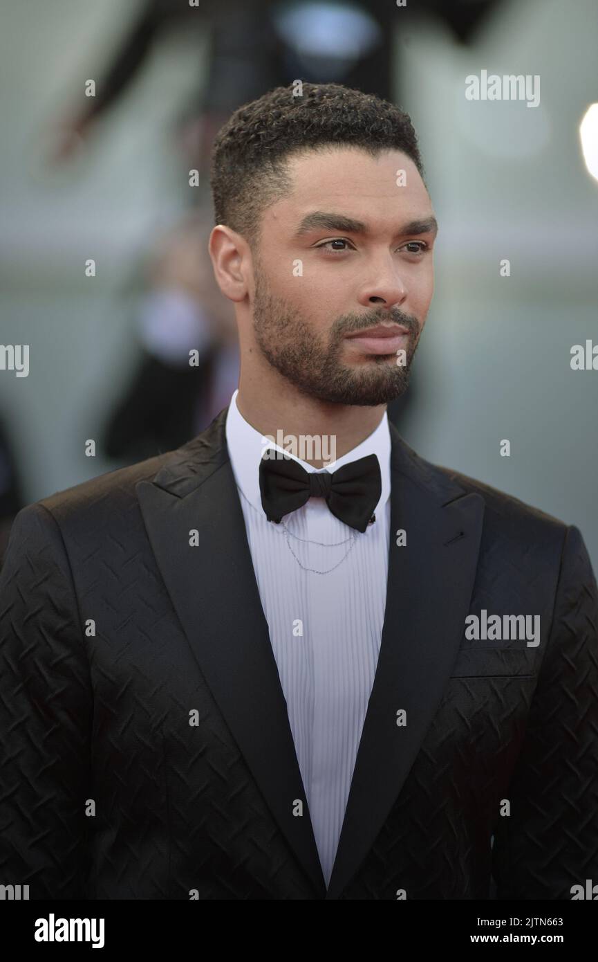 Venezia, Italy. 31st Aug, 2022. Regé-Jean Page attends the opening ...
