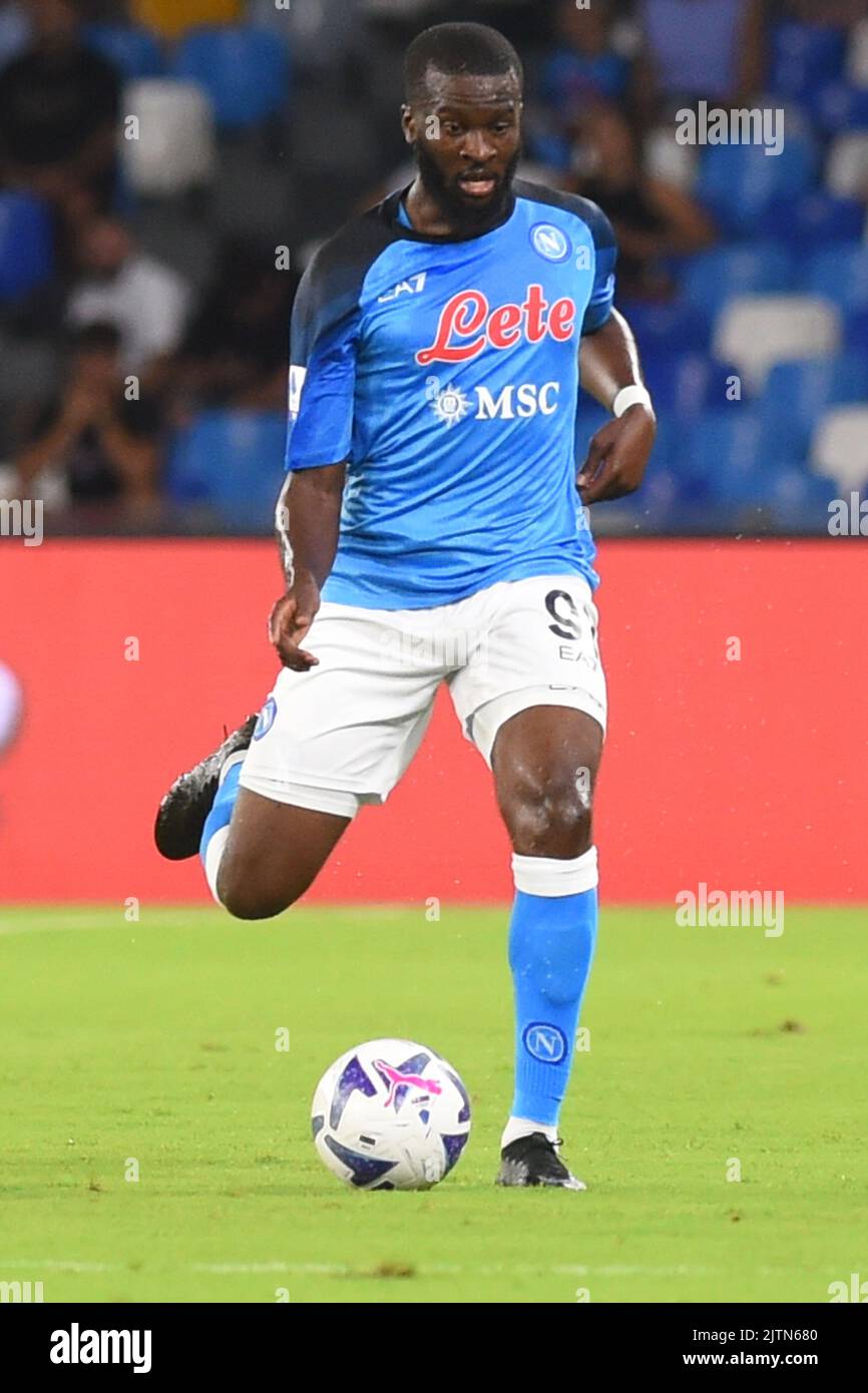 Naples, Italy, 31/08/2022, Andre' Anguissa of SSC Napoli in action ...