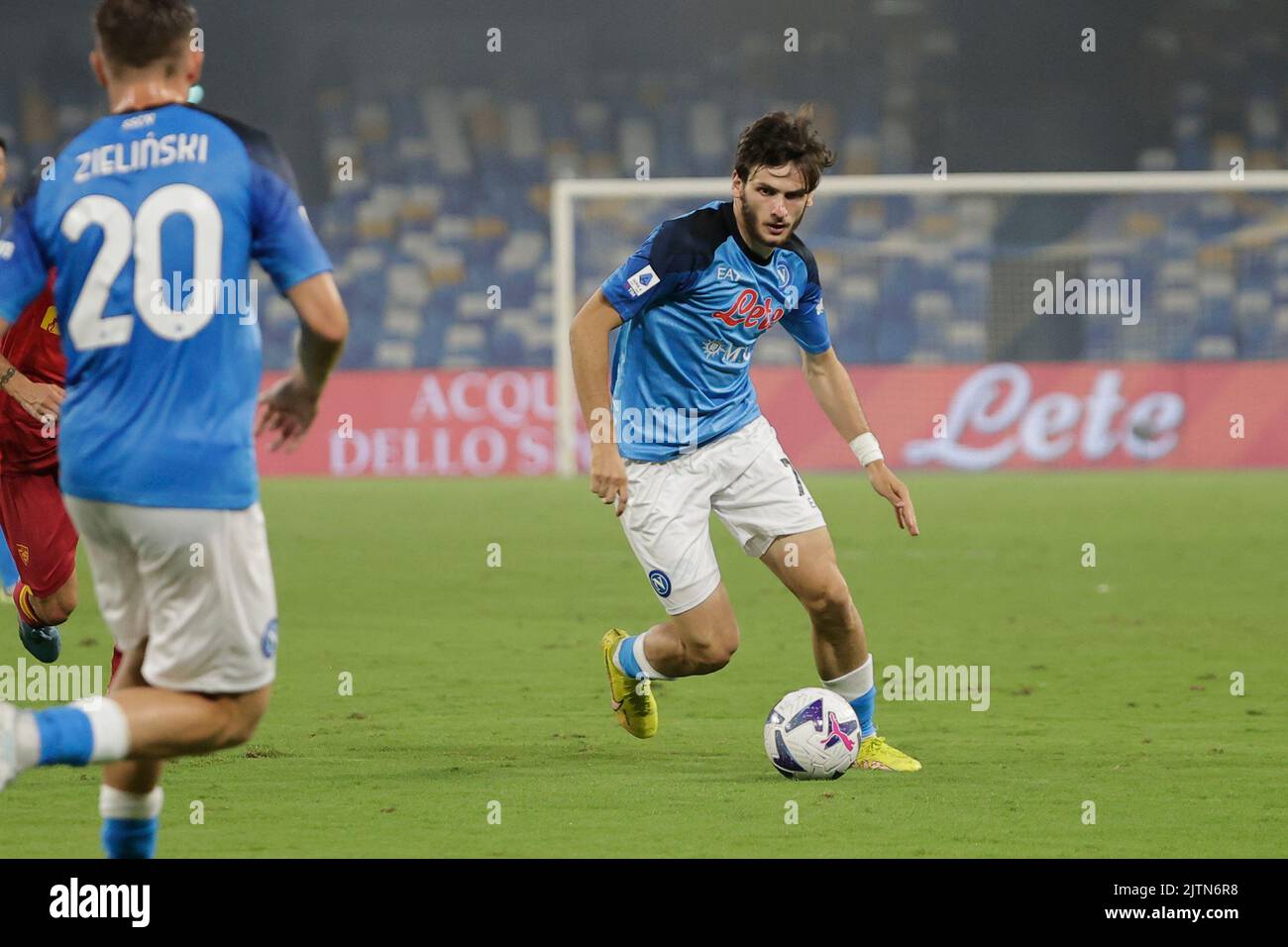 31st August 2022; Diego Armando Maradona Stadium, Naples, Campania, Italy; Serie A football ...