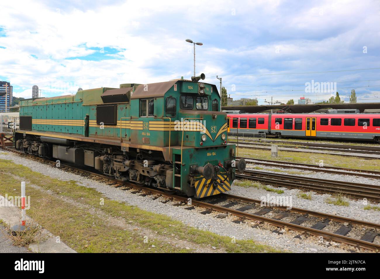 Vintage car park railway hi-res stock photography and images - Alamy