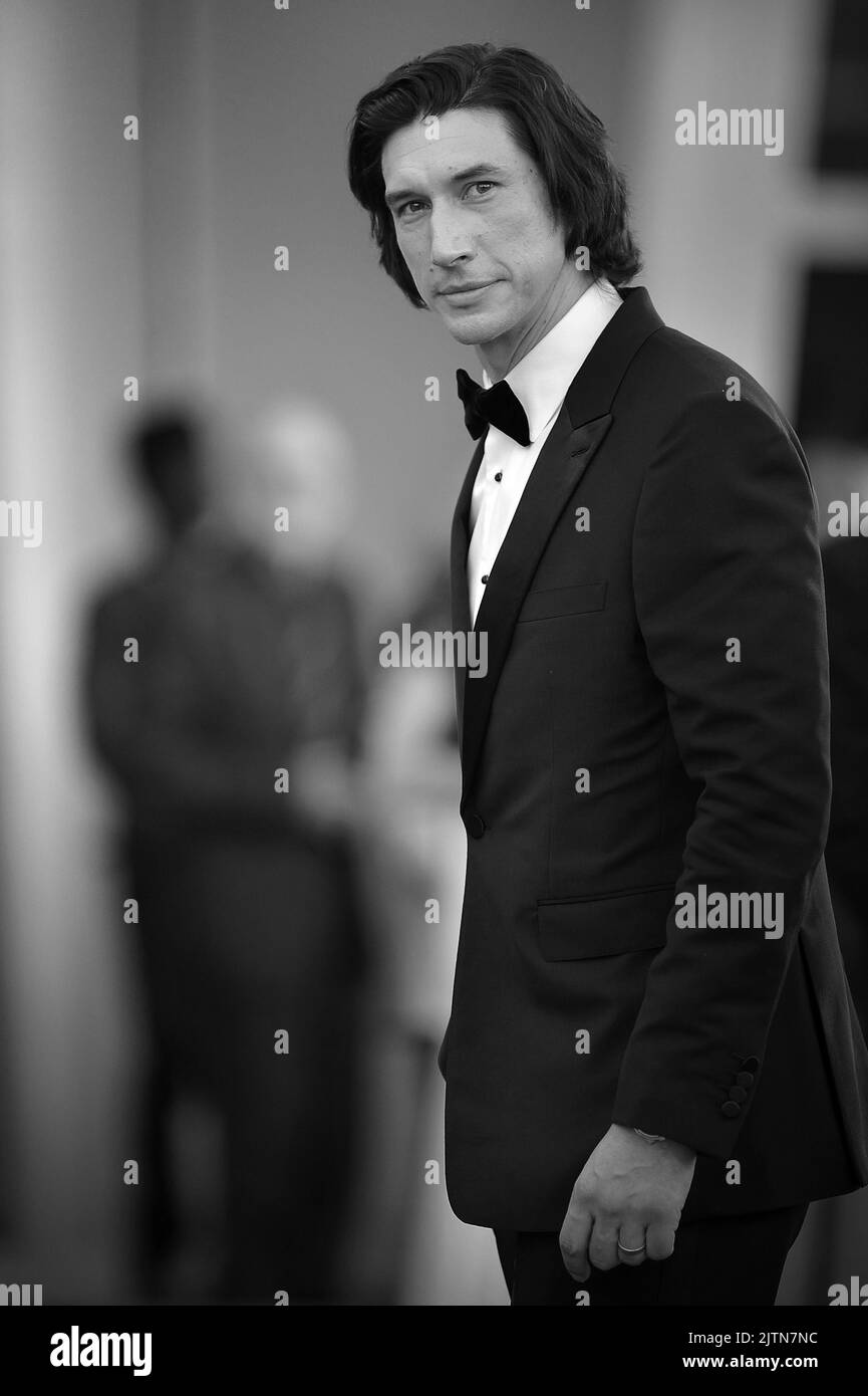 Venezia, Italy. 31st Aug, 2022. Adam Driver attends the opening ...