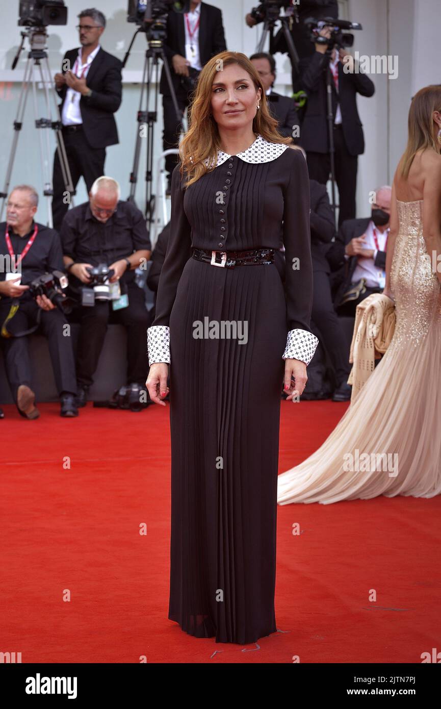 Venezia, Italy. 31st Aug, 2022. Audrey Diwan attends the opening ...