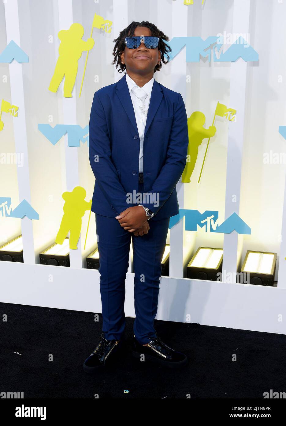 28 August 2022 - Newark, New Jersey - Young Dylan. 2022 MTV Video Music ...