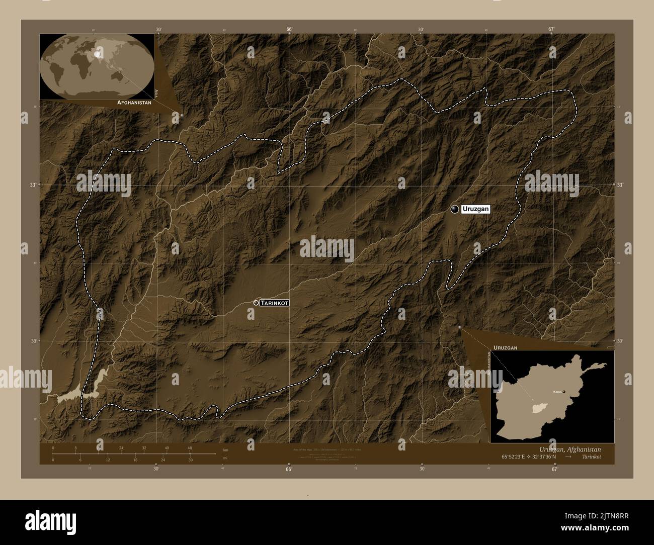 Uruzgan map Stock Vector Images - Alamy