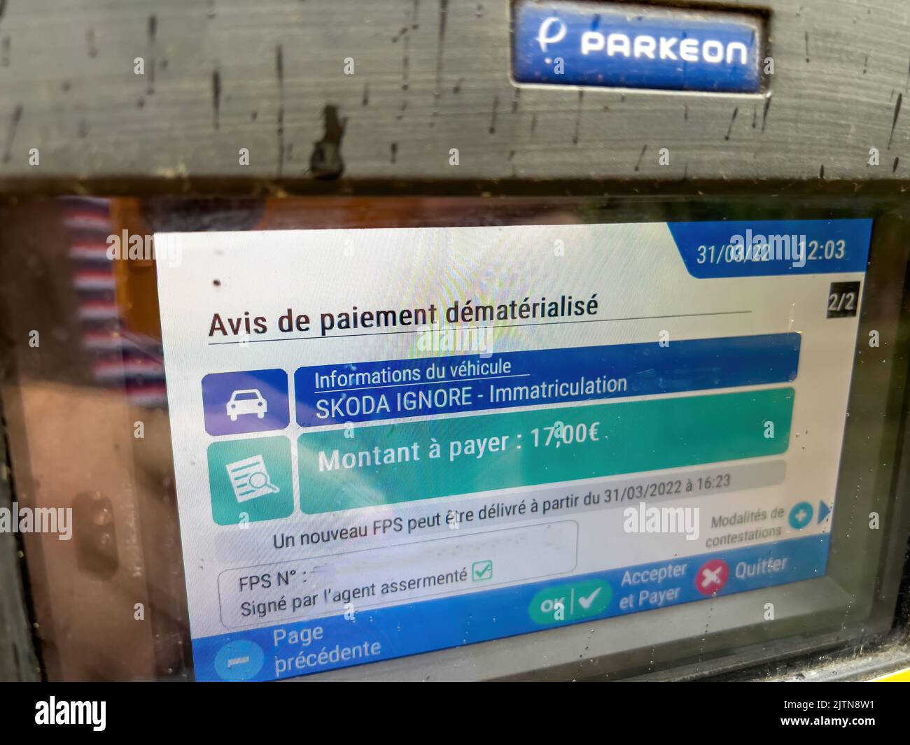 Parkeon hi-res stock photography and images - Alamy