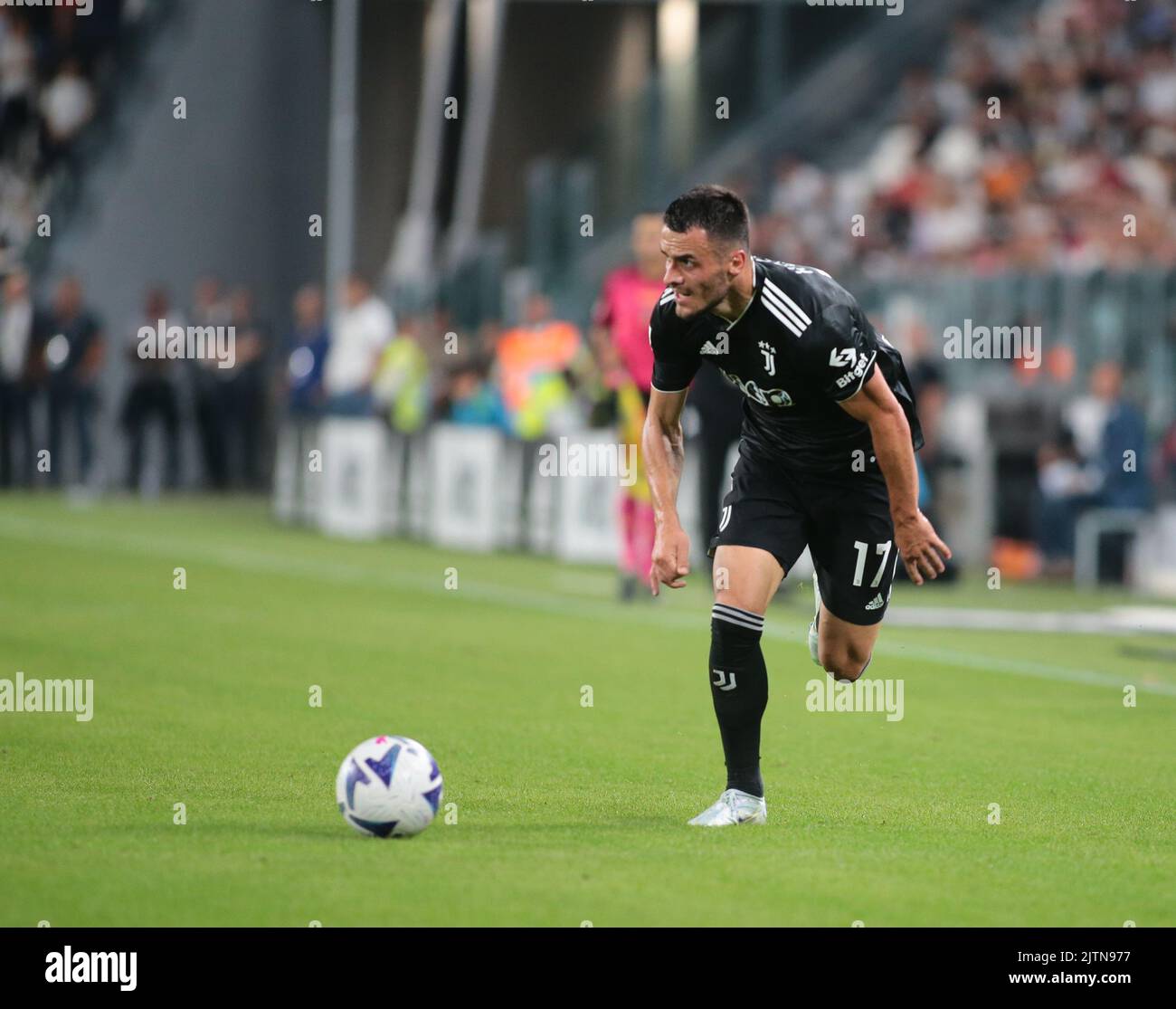 Turin, Italy. 31st Aug, 2022. Filip Kostic of Juventus Fc during the ...